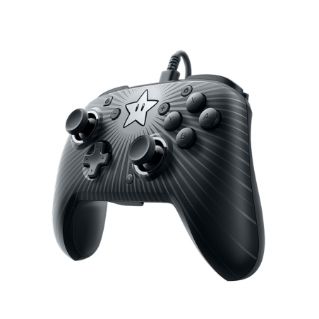 PDP Switch Faceoff Wired Pro Controller - Star Mario Edition