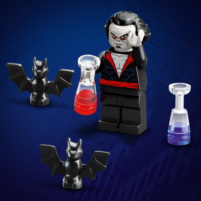 LEGO Marvel Miles Morales vs Morbius (76244)