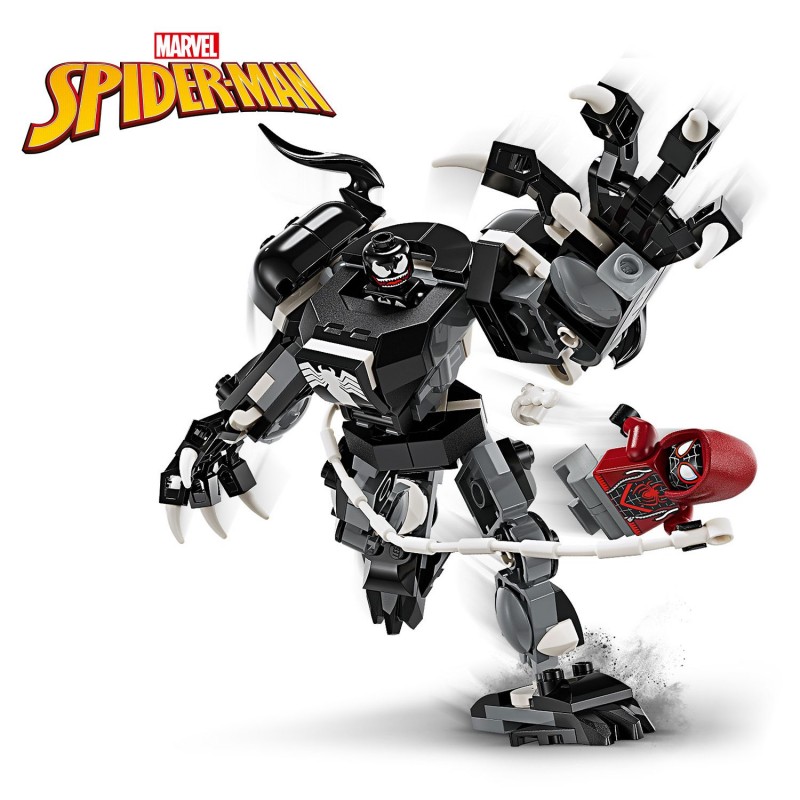 LEGO Marvel Venom Mech Armour VS. Miles Morales (76276)