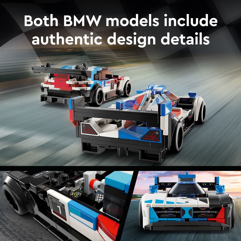 LEGO Speed Champions BMW M4 GT3 & BMW M Hybrid V8 Race Cars (76922)