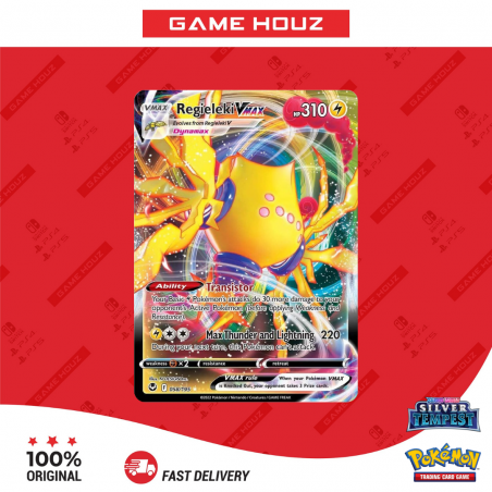 (PTCG) Regieleki VMAX (058/195) [SS12-Sword & Shield Silver Tempest]